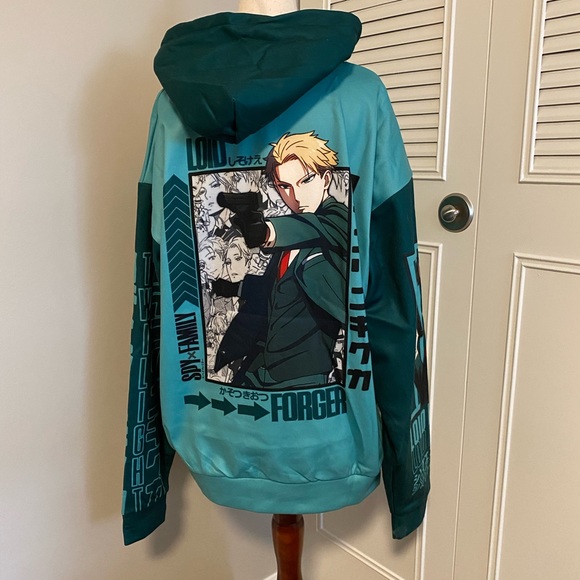 Sweaters | Loid Forger Spy X Family Streetwear Zip Hoodie Jacket | Poshmark